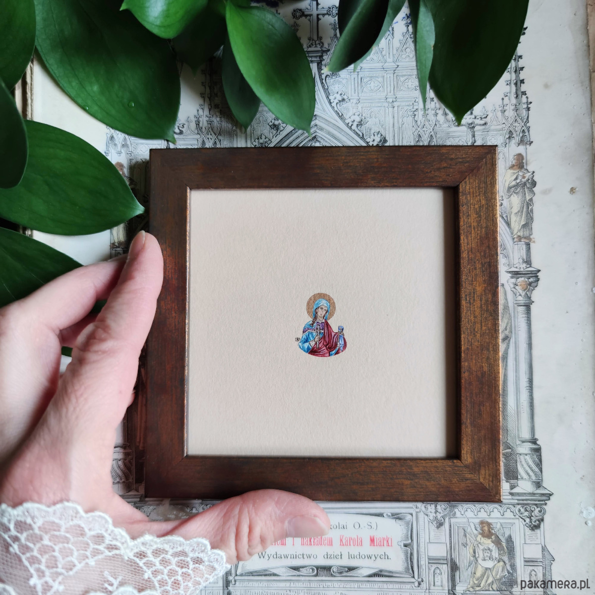 Święta Agata Ikona, prezent na bierzmowanie, portrety świetych ...