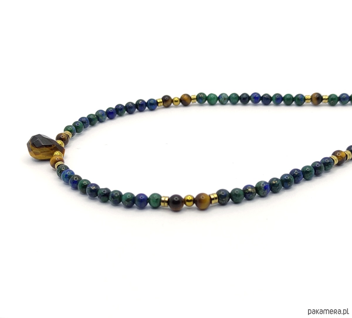 Naszyjnik z azurytów z amuletem 3691687 - Pakamera.pl