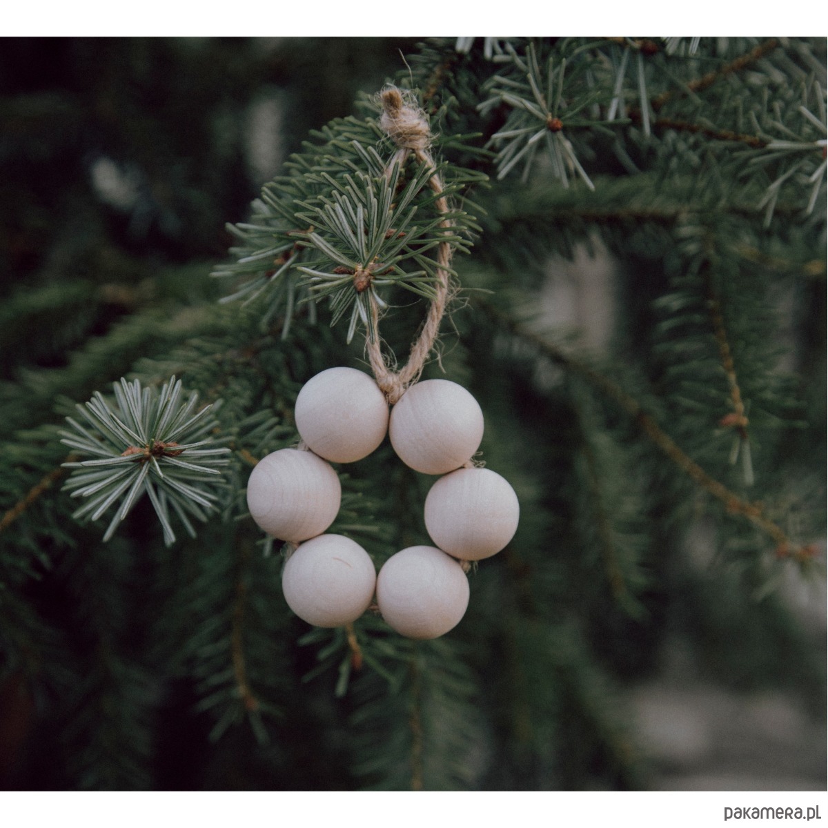 4 aniołki na choinke / naturalne kolory /boho dekoracje 3642806 - Pakamera.pl