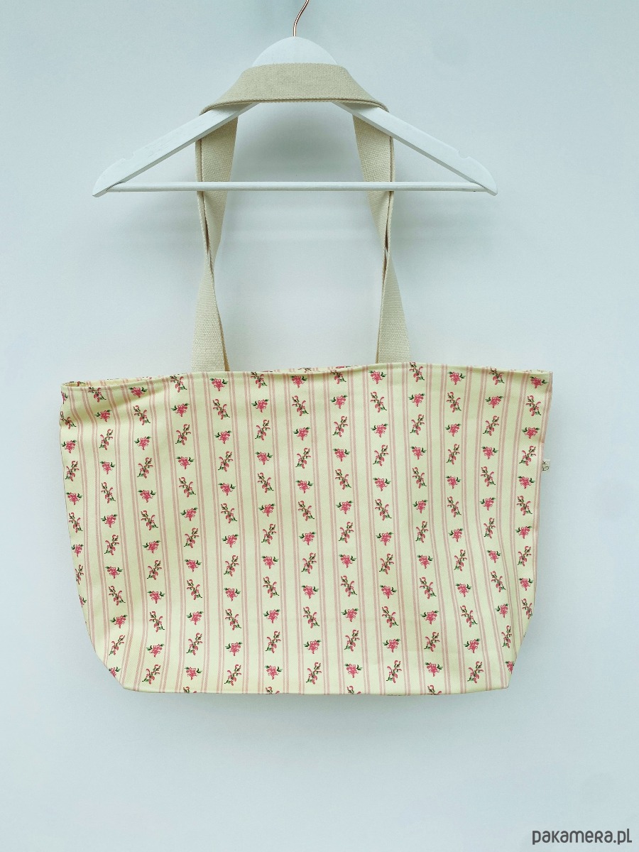 Torba Plażowa na zamek - Prowansalska Melodia - Pakamera.pl