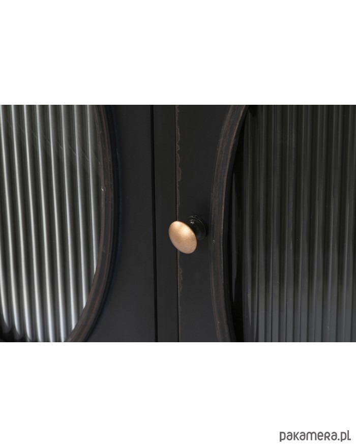 Komoda Metalowa Crystal Noir 3801895 - Pakamera.pl