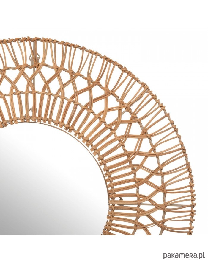 Lustro Okrągłe Lustro Dekoracyjne Duke 58 cm 3786364 - Pakamera.pl