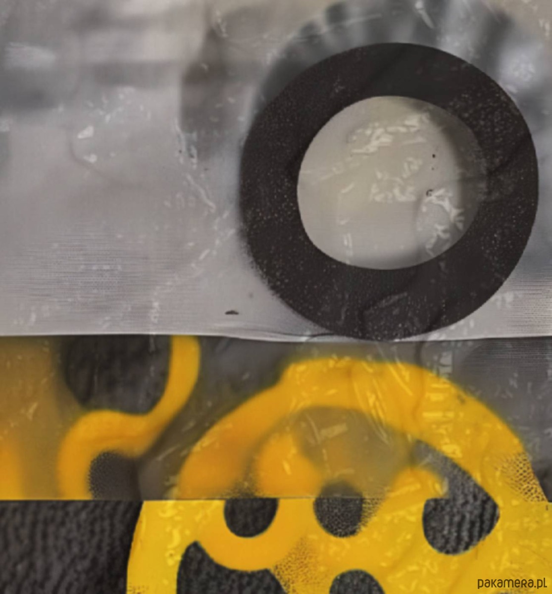 GELBA - Nablatowa umywalka kolorowa ozdobna z reliefem prostokątna ...