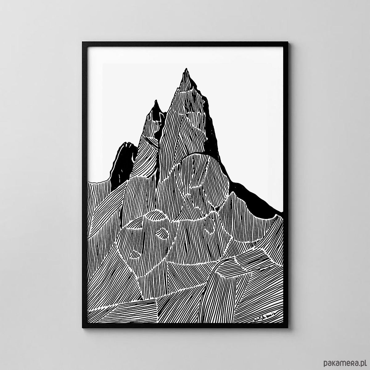 Mnich / Tatry / Góry / Grafika - Pakamera.pl