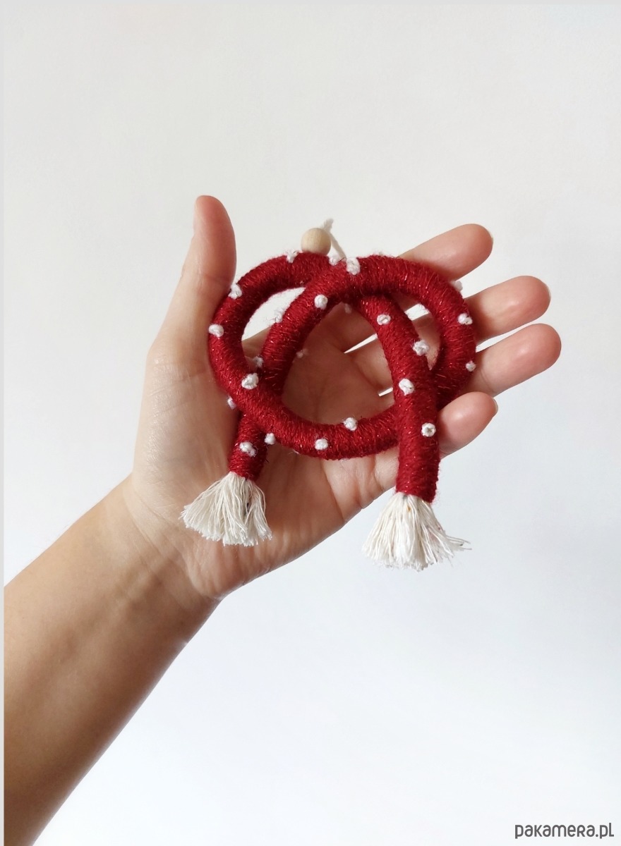 Precelek, zawieszka na choinkę. - Pakamera.pl