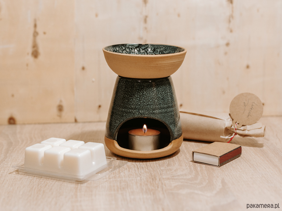 Zestaw Prezentowy nr.3 - kominek+wosk - Pakamera.pl