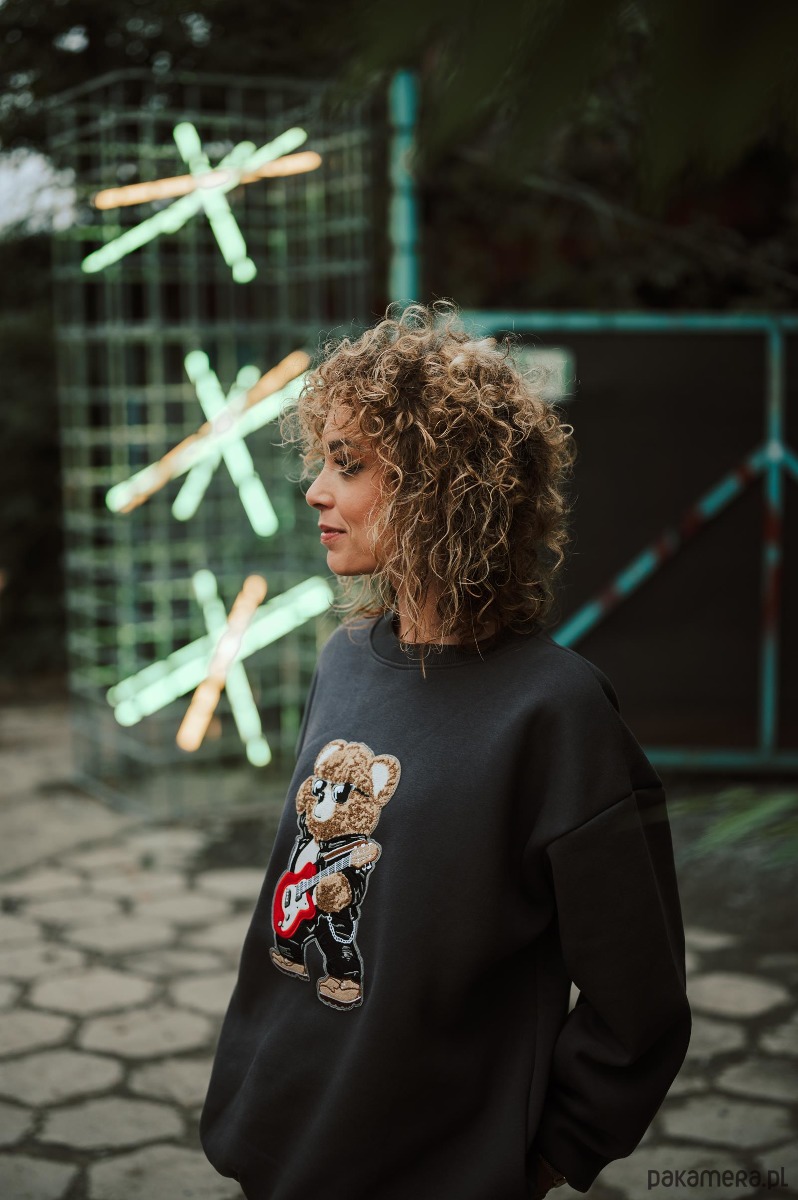 Bluza oversize Brian Teddy dla mamy i taty - Pakamera.pl