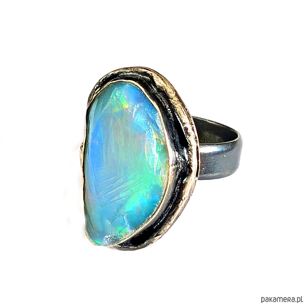 Pierścionek zorza opalu 3858994 - Pakamera.pl