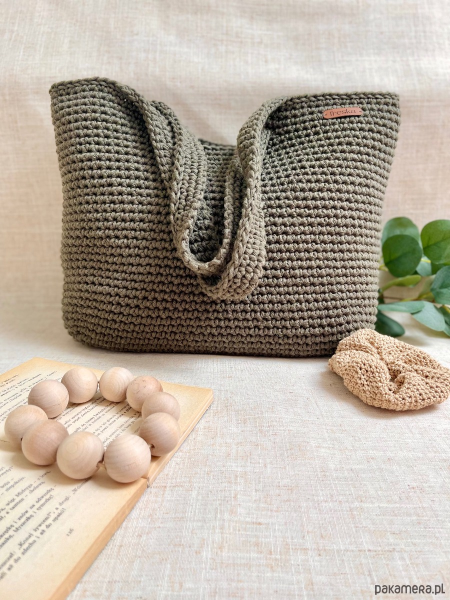 Terra - torba szydełkowa handmade 3996736 - Pakamera.pl