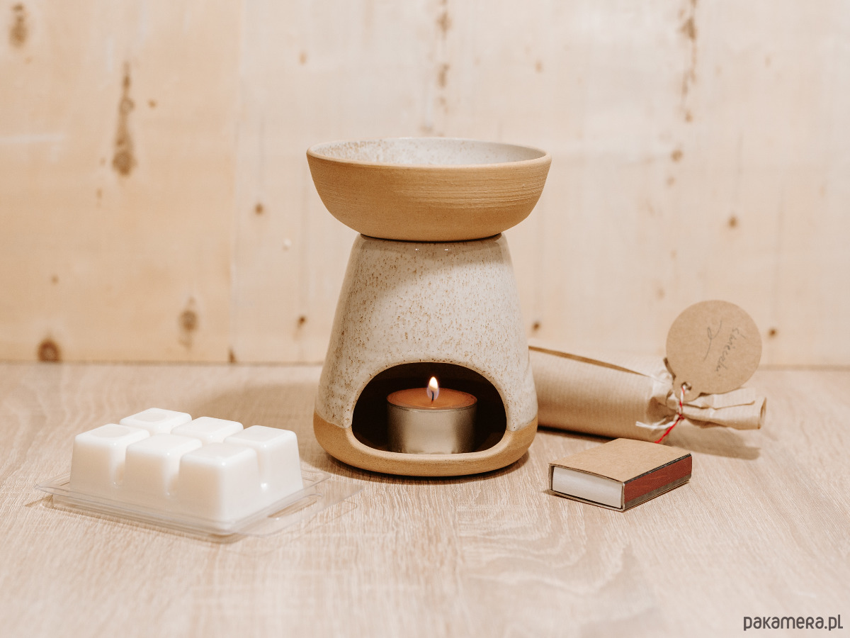 Zestaw Prezentowy nr.3 - kominek+wosk - Pakamera.pl