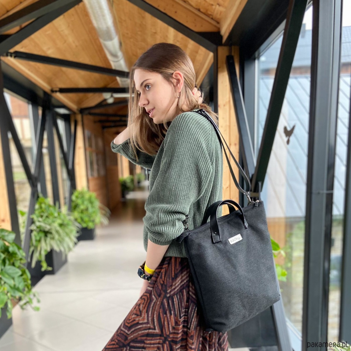 Torbo plecak 2w1 plecionka - Pakamera.pl