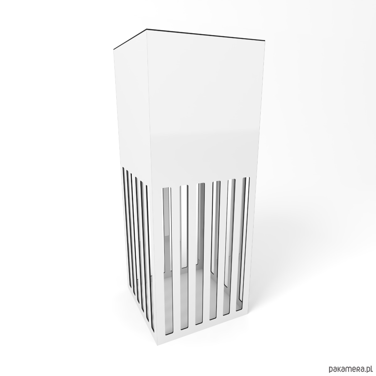 Aluminiowa donica kwietnik Azura 2 LED 3684489 - Pakamera.pl