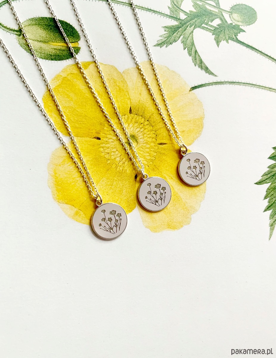 Kolekcja 70's vibe - Jaskier Polny- Naszyjnik 3710158 - Pakamera.pl