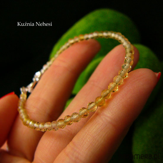 Bransoleta - Srebro Cytryn 3232772 - Pakamera.pl