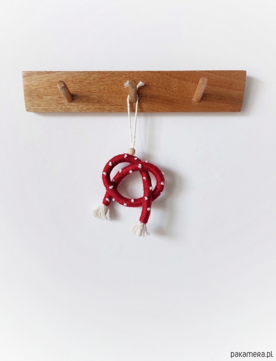 Precelek, zawieszka na choinkę. - Pakamera.pl