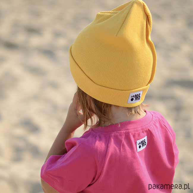 czapka fit - żółta - Pakamera.pl