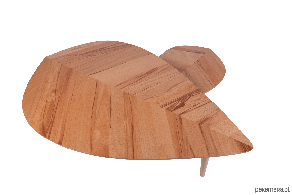 Stoliki kawowy liść buk P2 - Pakamera.pl