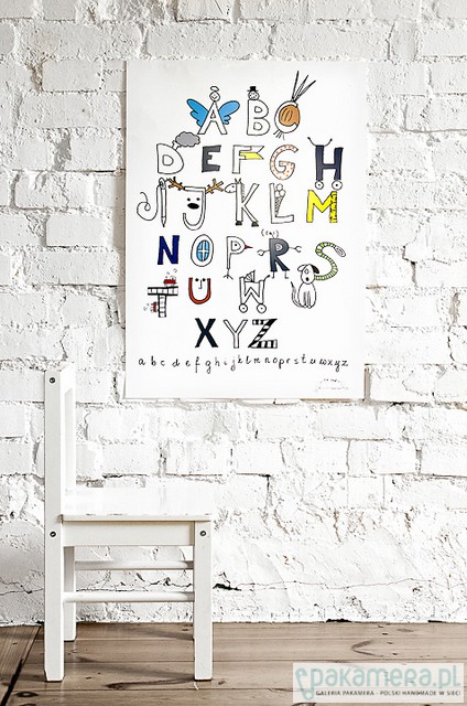 Plakat edukacyjny LITERKI / ABC POSTER 1194781 - Pakamera.pl
