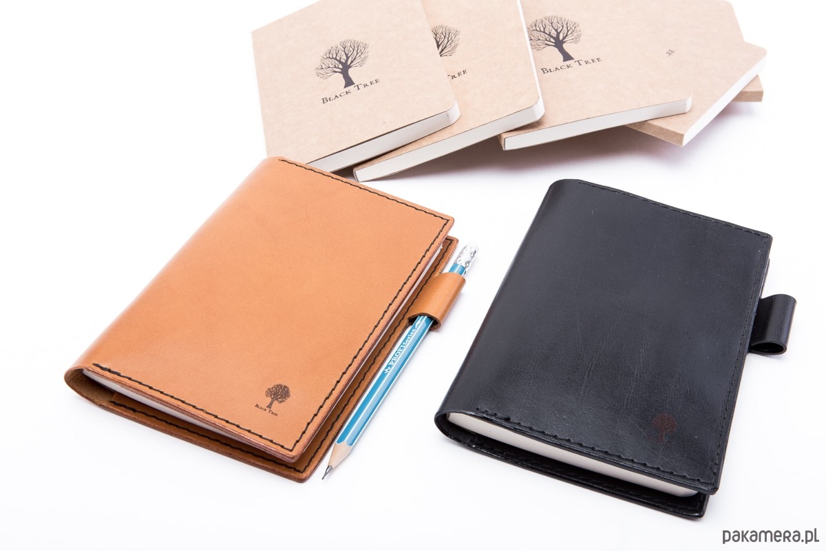 Notes A6 w skórzanej oprawie - Pakamera.pl