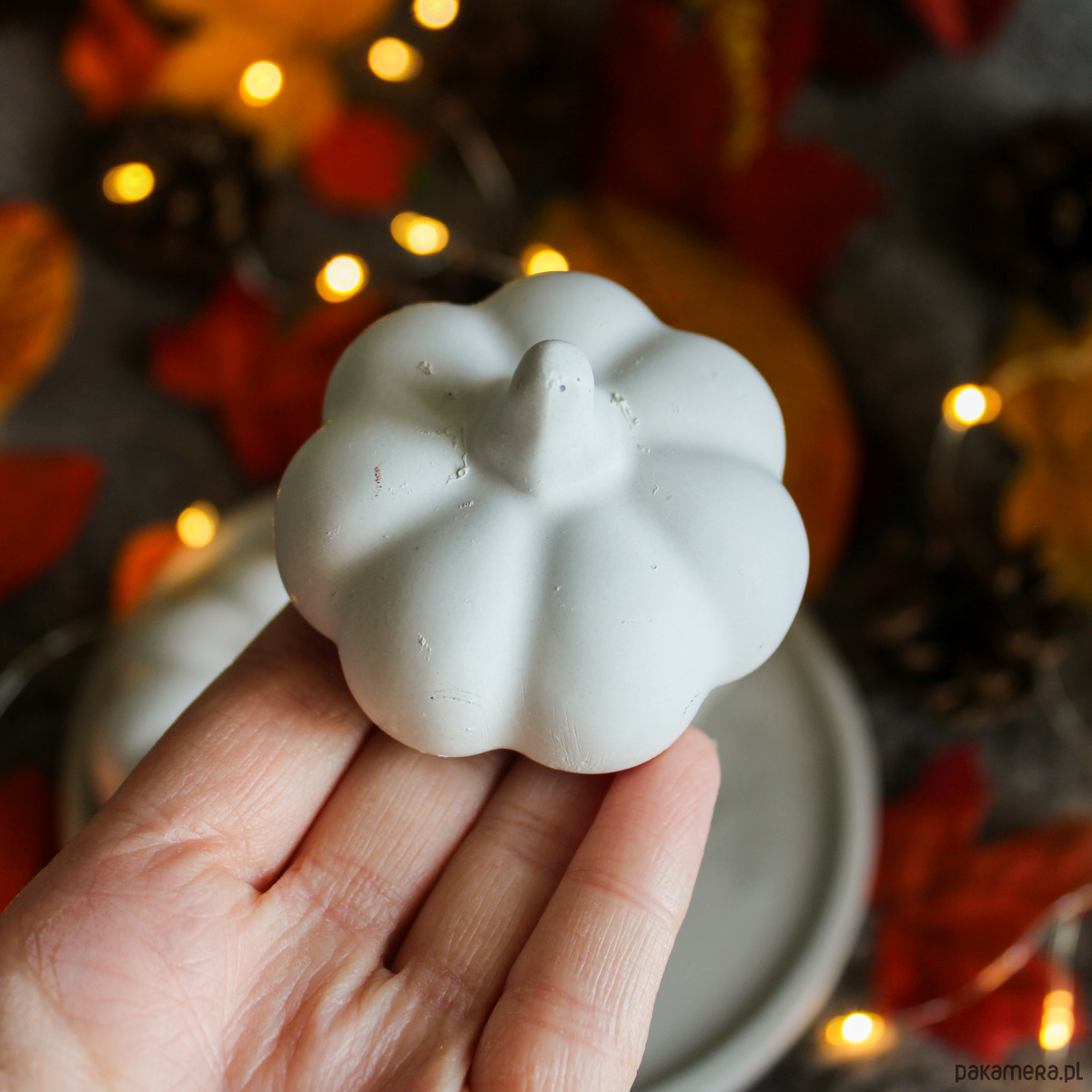 Zestaw betonowych dyń w 3 rozmiarach - Pakamera.pl