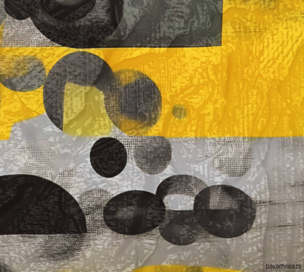 GELBA - Nablatowa umywalka kolorowa ozdobna z reliefem prostokątna ...