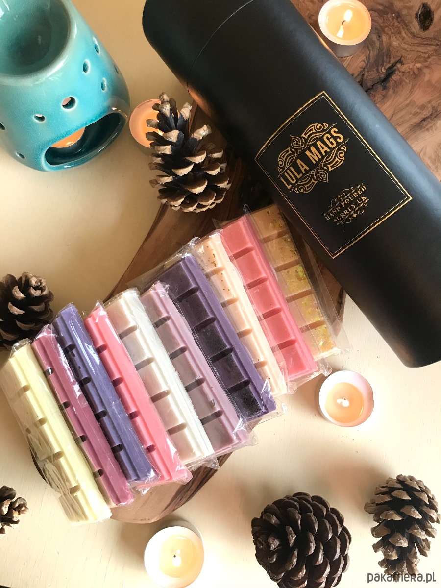 Sojowe woski zapachowe do kominka. Zestaw 10 Tabliczek. - Pakamera.pl