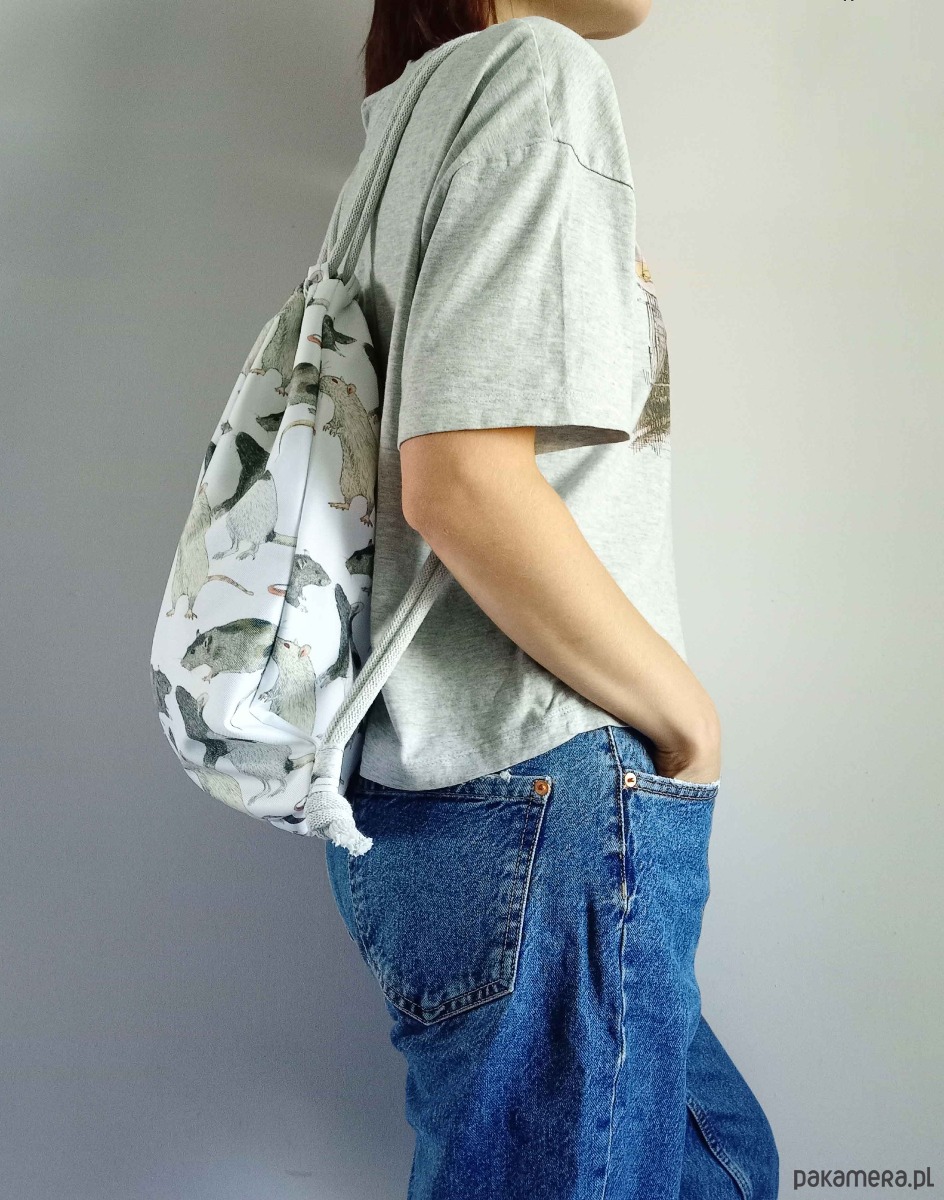 Plecak-worek szczurki 3652157 - Pakamera.pl