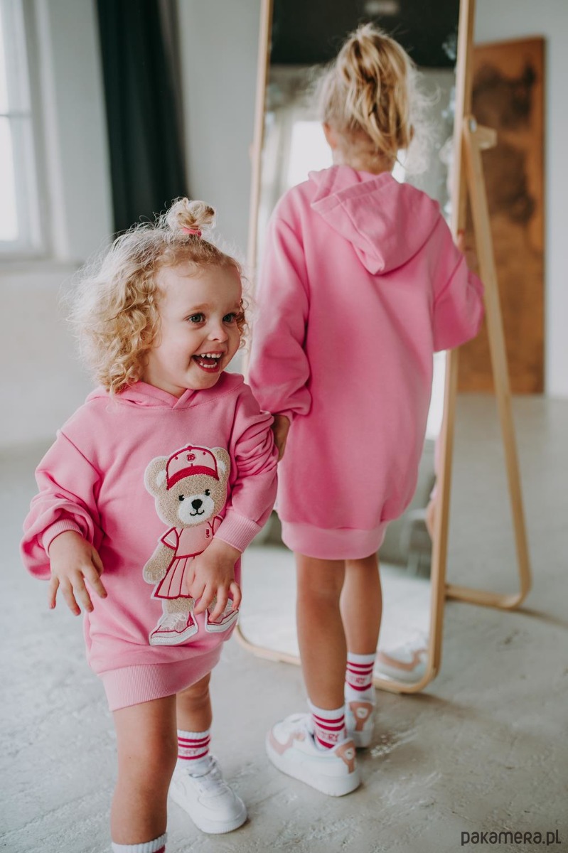 Sukienka dresowa Lily Teddy - Pakamera.pl