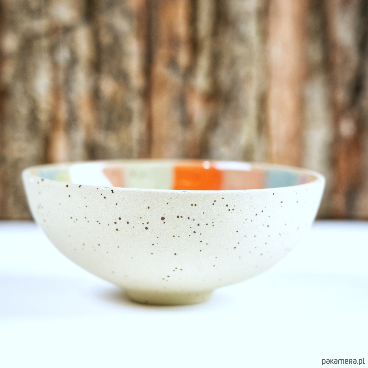 Snack Bowl Rainbow / Ręcznie robiony przez Happy Tree Pottery - Pakamera.pl