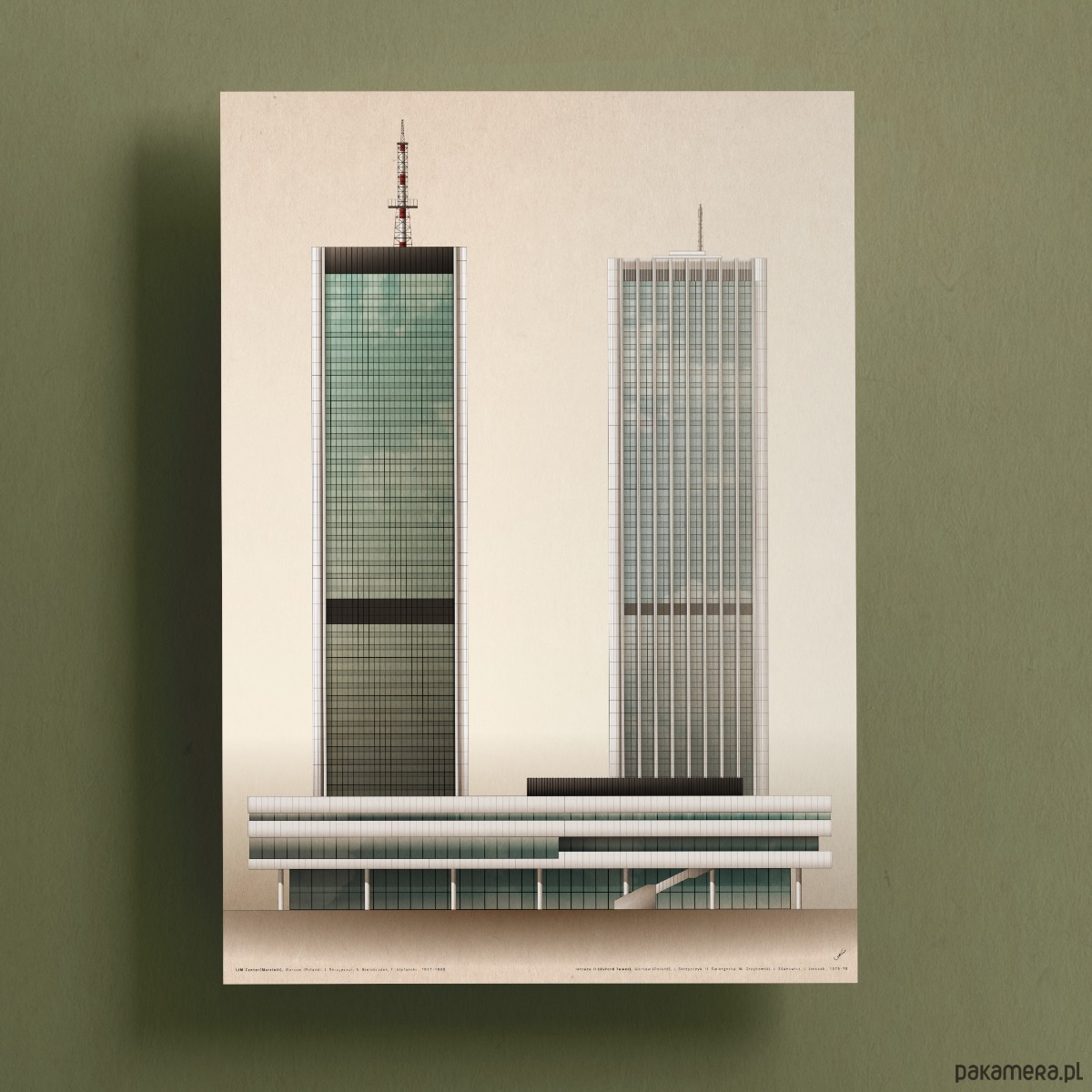 Plakat Mariott, centrum LIM, Chałubińskiego 8, Warszawa 3576892 ...